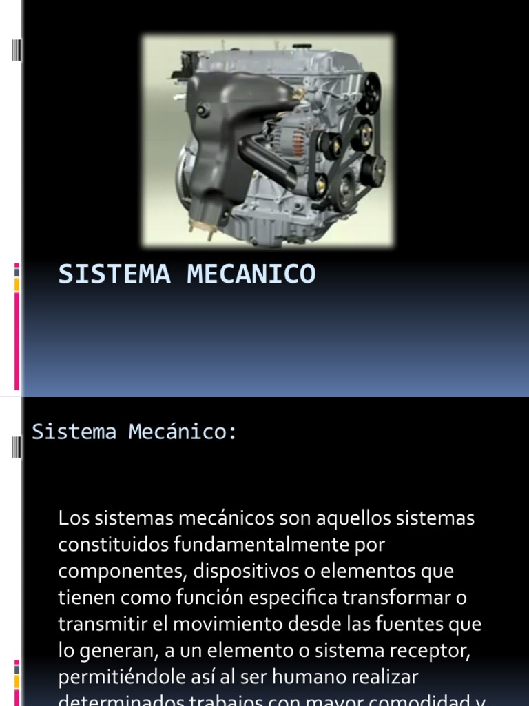 Sistema Mecanico | PDF | Rotación | Engranaje