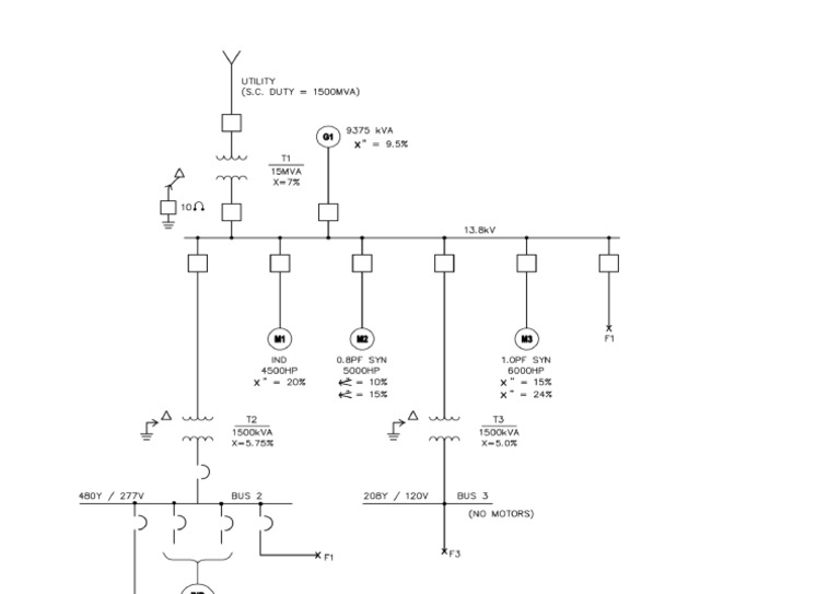 Single Line Diagram | PDF