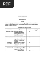 Rubric para Sa Poster | PDF