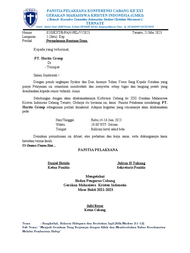 PROPOSAL PAN-PEL Konpercab | PDF