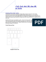 Ukuran Foto 4R dalam CM dan Pixel | PDF