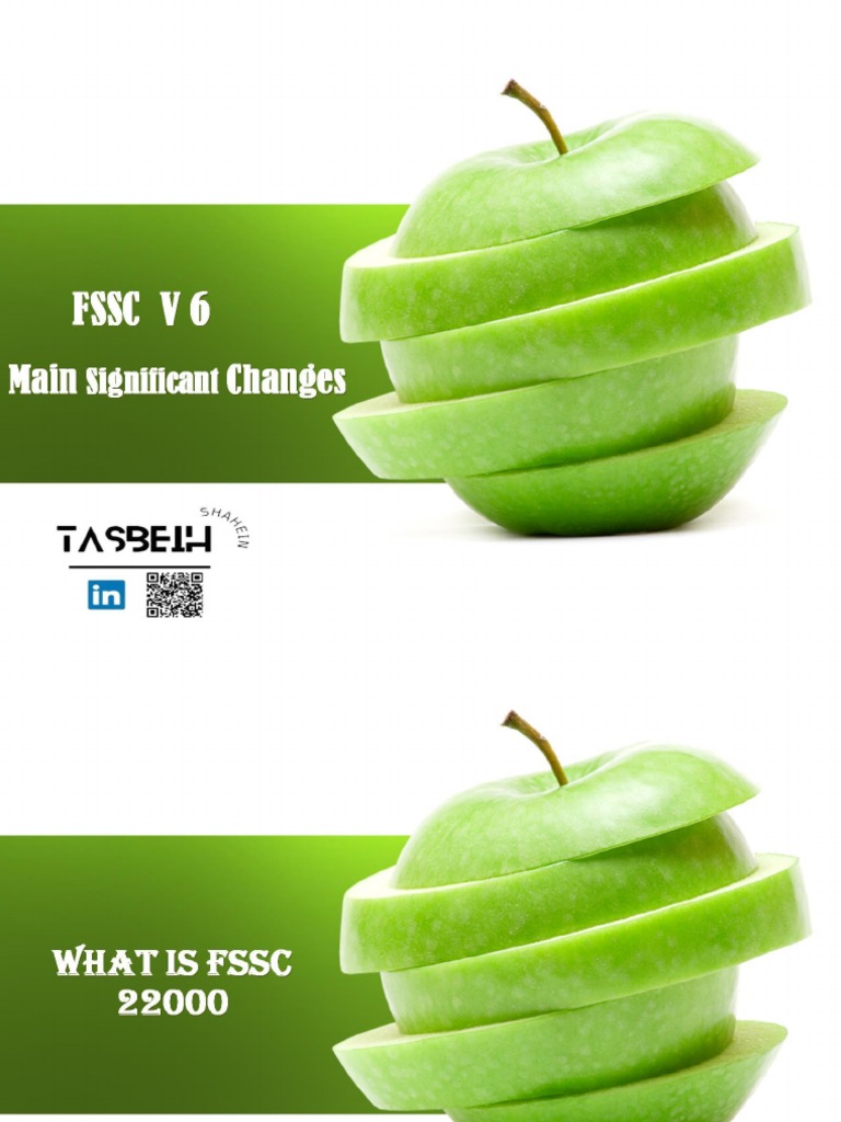 FSSC 22000 V 6 Main Changes 1681491958 | PDF
