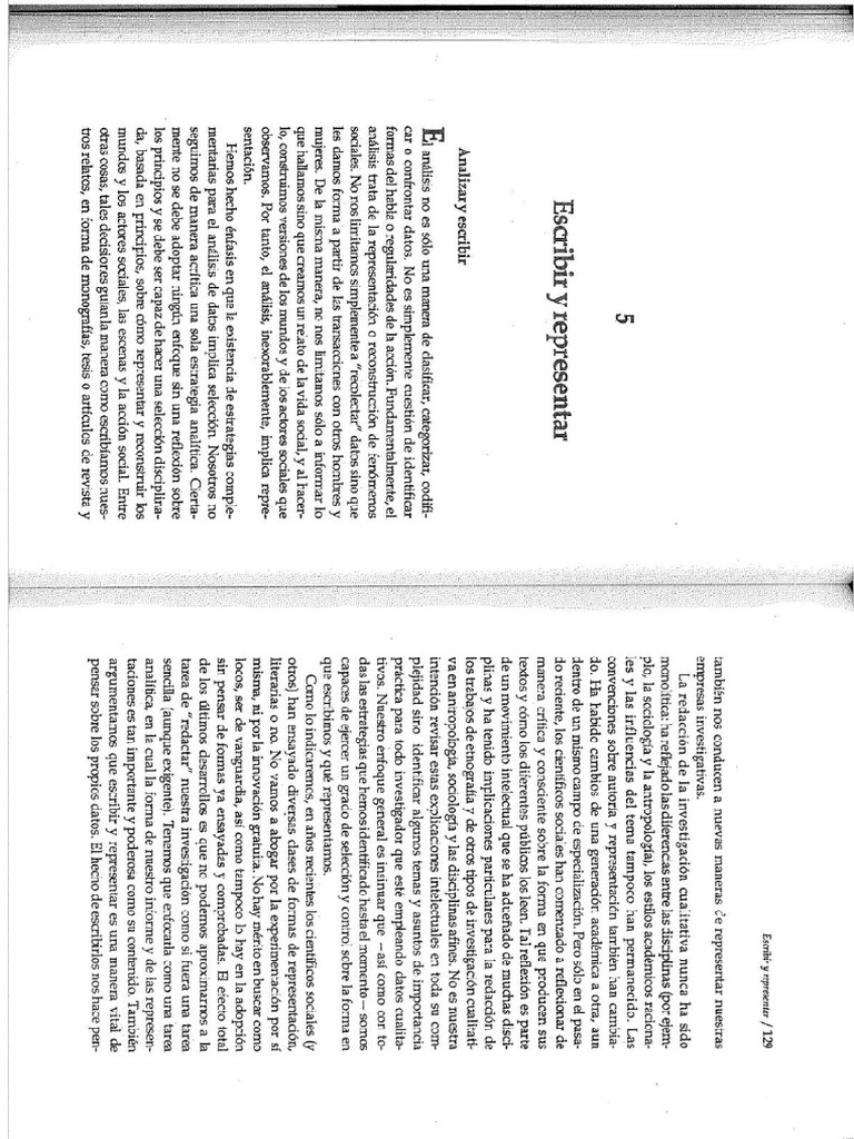 Amanda Coffey, Encontar El Sentido A Los Datos Cualitativos | PDF