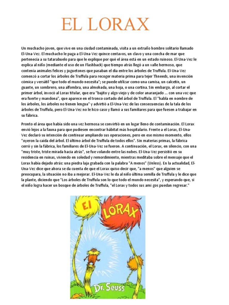 EL LORAX | PDF