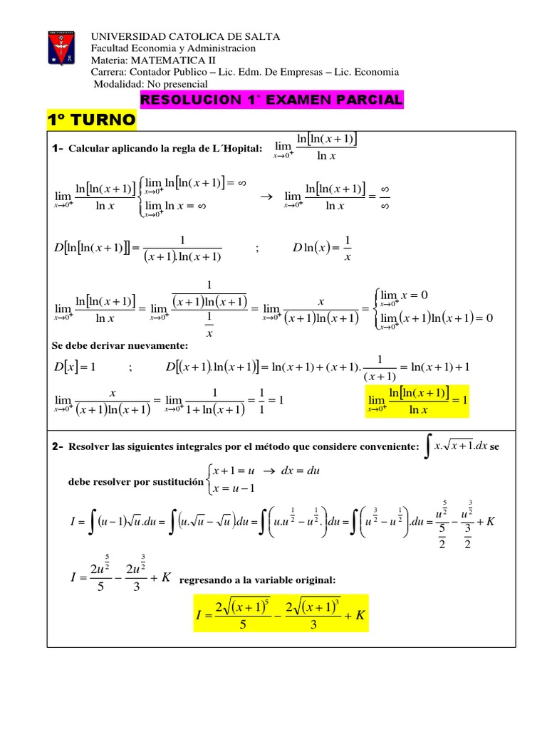 Derivada, Integrales Ejercicios | PDF | Matemáticas | Análisis matemático