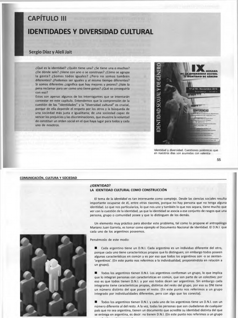 Identidad y Diversidad Cultural | PDF