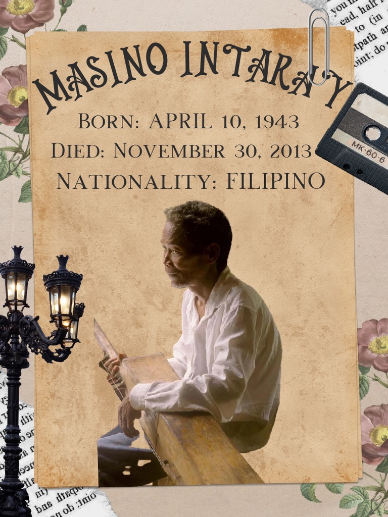 Masino Intaray | PDF