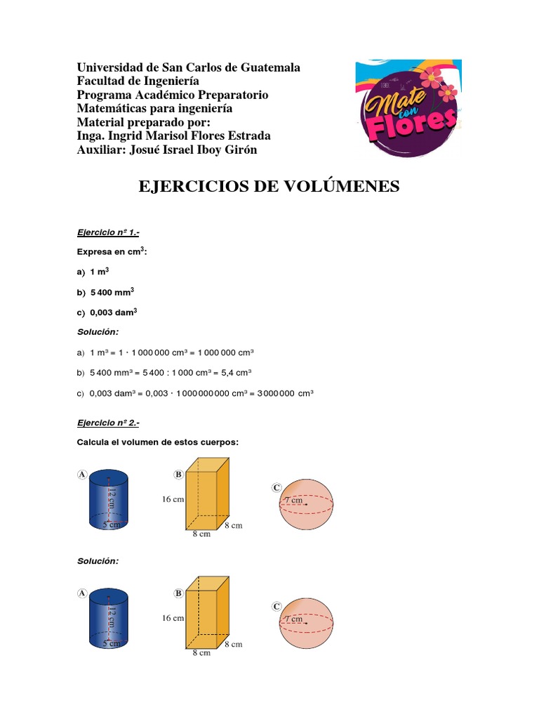 Ejercicios-Solidos Con Solucion | PDF | Geometría Convexa | Politopos