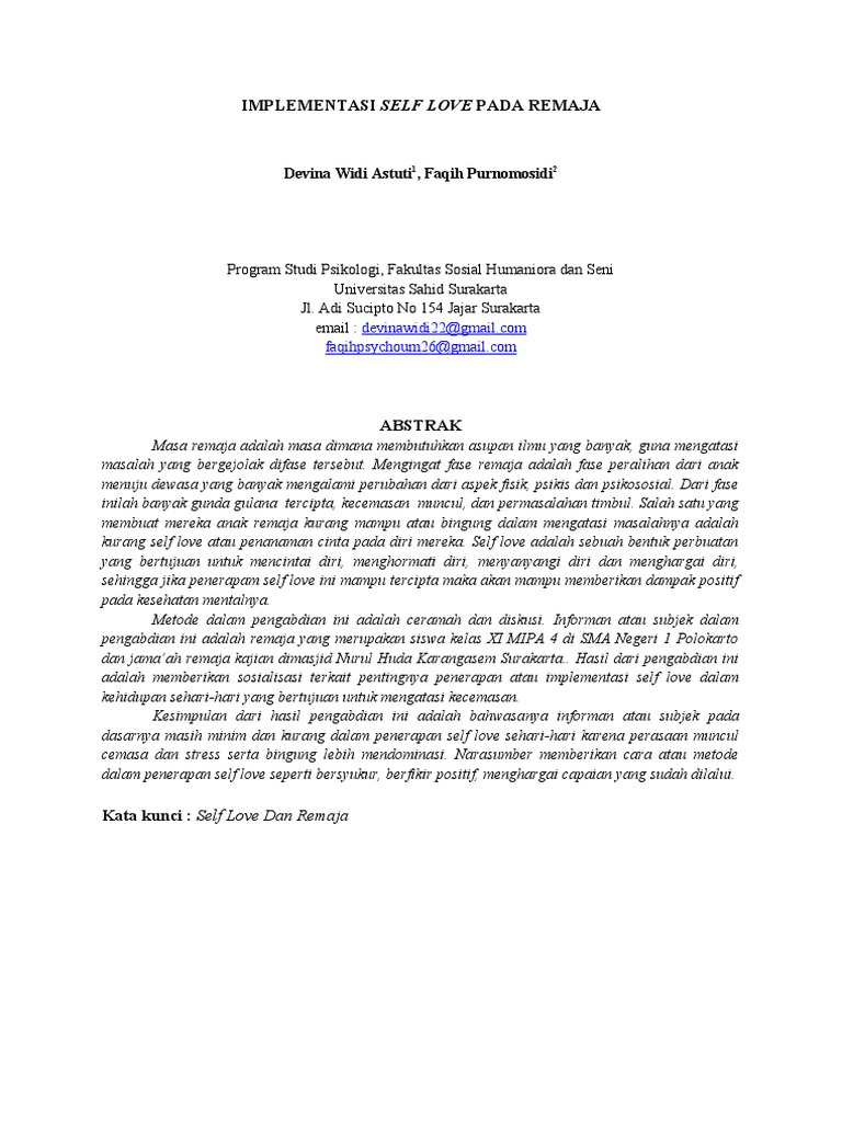 Pengabdian Devina Dan Faqih | PDF