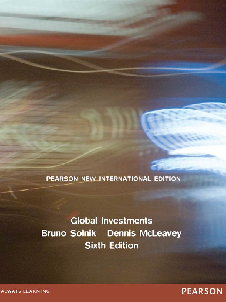 McLeavey, Dennis W._ Solnik, Bruno H - Global investments (2013_2014 ...