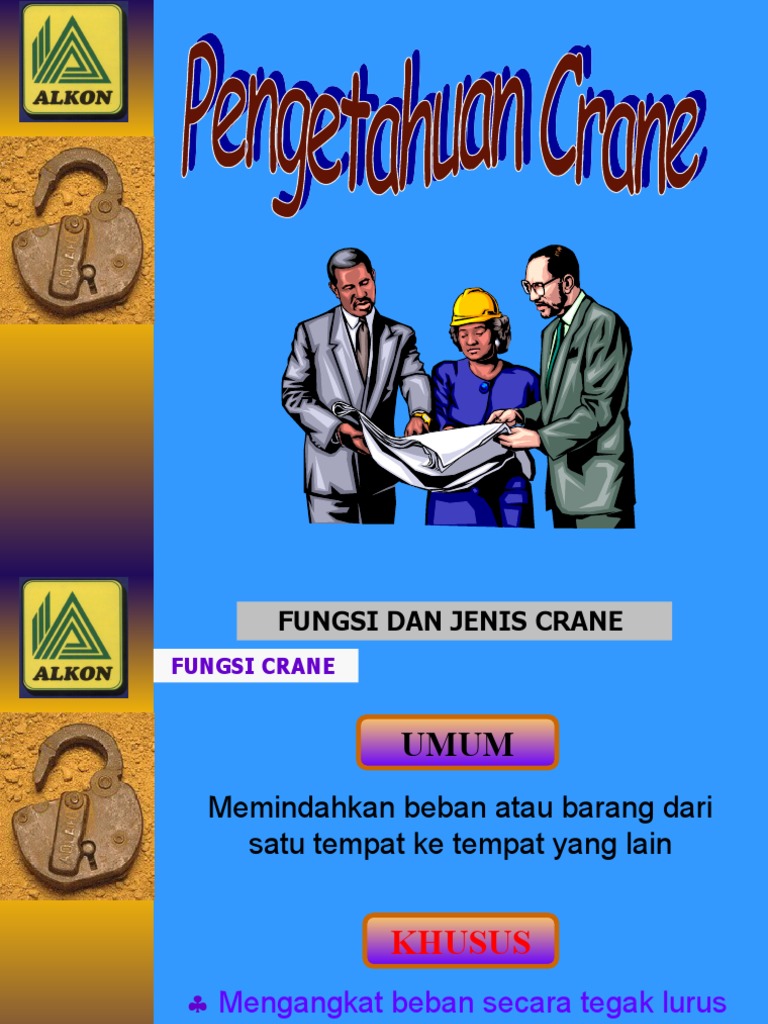 Pengetahuan Crane | PDF