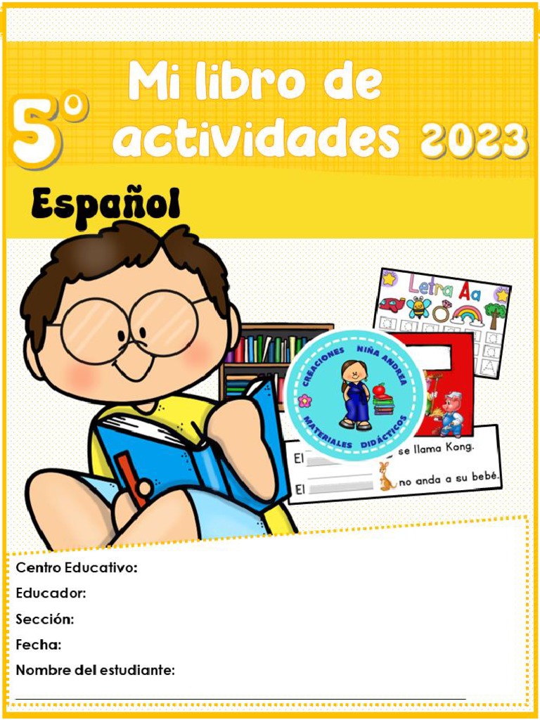 5° Librito - Español - Abril | PDF | Verbo | Comunicación
