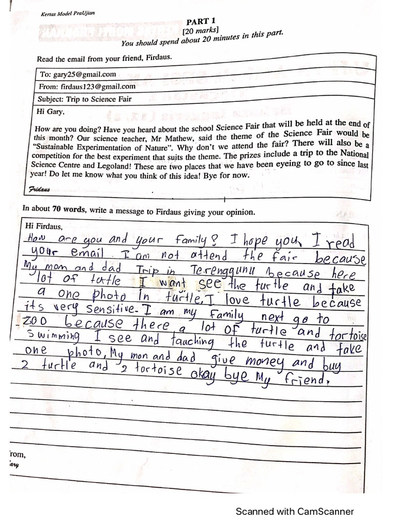 Form 2 Paper 2 Uasa | PDF