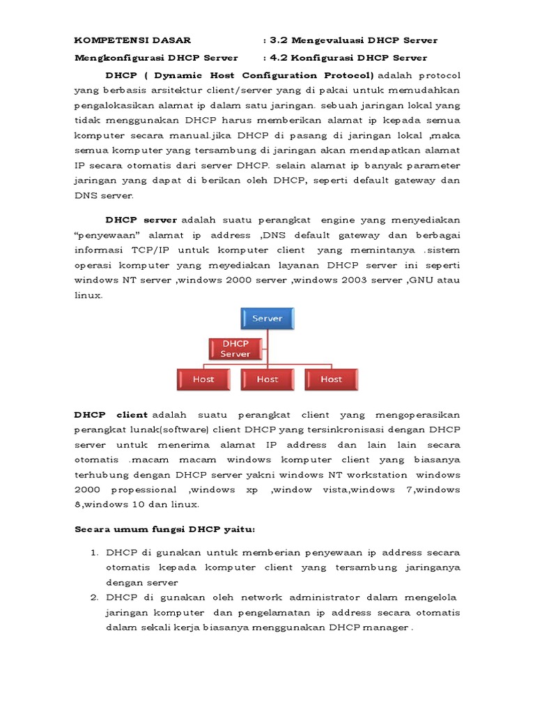 Mengevaluasi DHCP | PDF | Griya & Taman