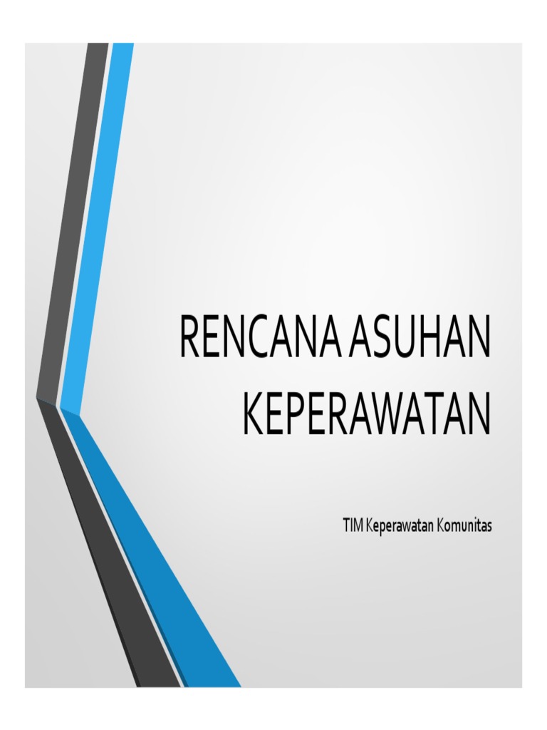 Rencana Asuhan Keperawatan | PDF Rencana Asuhan Keperawatan | PDF