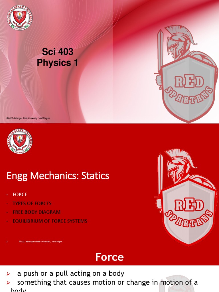 Lecture 2 Engg Mechanics Statics | PDF | Force | Euclidean Vector