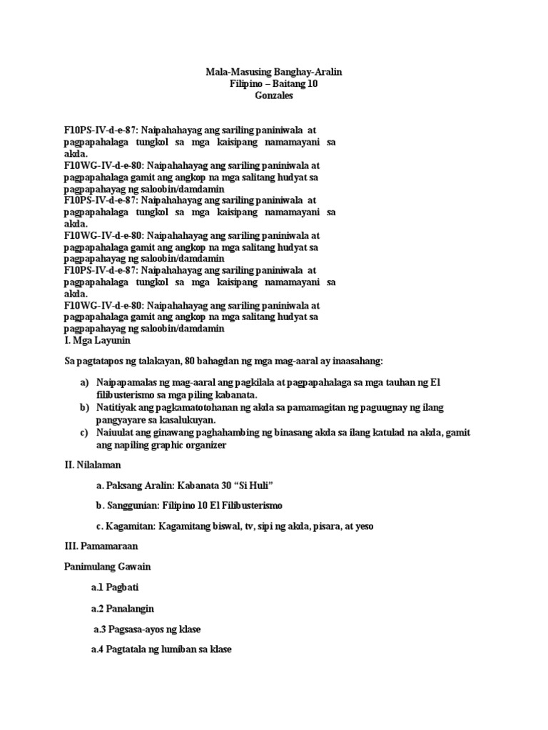 LP Kabanata 30 | PDF