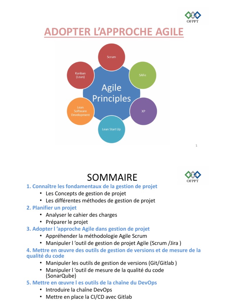Approche Agile en Gestion de Projet | PDF | Gestion de projet | Scrum ...