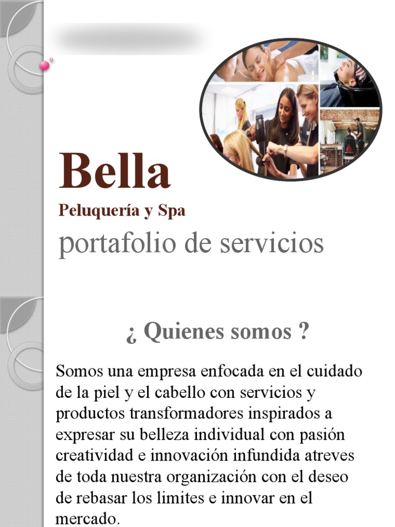 Portafolio de Servicios | PDF
