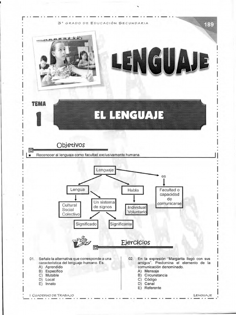 LENGUAJE | PDF | Palabra | Fonema