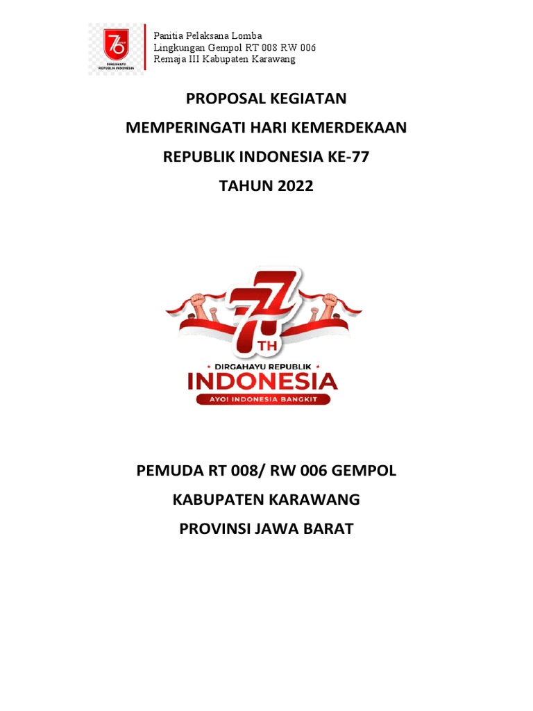 PROPOSAL 17 Agustus | PDF