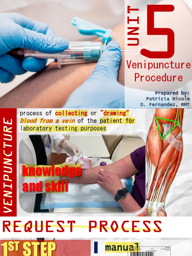 PMLS 2 Unit 5 Venipuncture Procedure | PDF | Health Care | Clinical Medicine