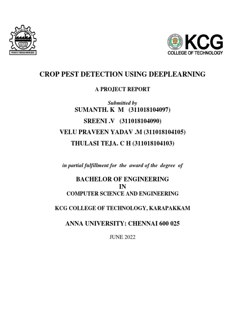 Final Project Report | PDF Final Project Report | PDF