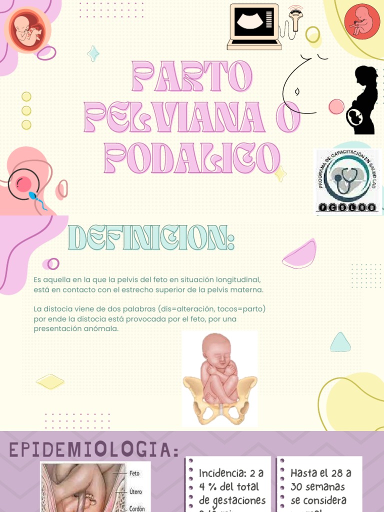 Parto Podálico: Definición y Manejo | PDF | Parto | Pelvis