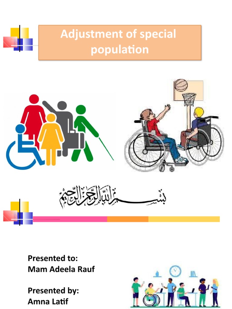 Adjustment of Special Population | PDF
