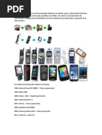 La Evolución de Los Teléfonos Celulares (2001-2010) | PDF | Smartphone ...