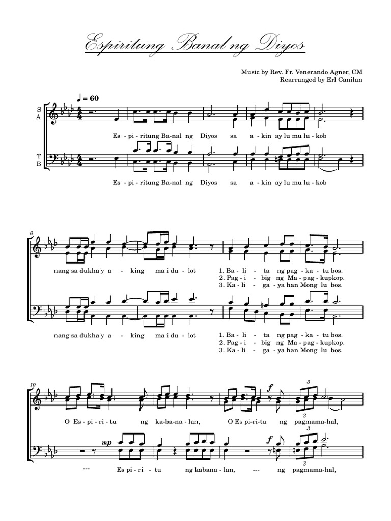 Espiritung Banal NG Diyos | PDF