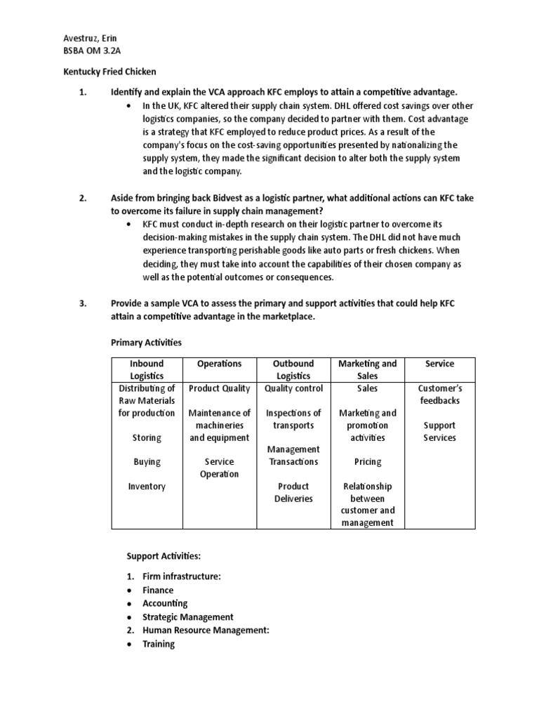 Answer-06-Activity-1-ARG STrama | PDF | Logistics | Marketing