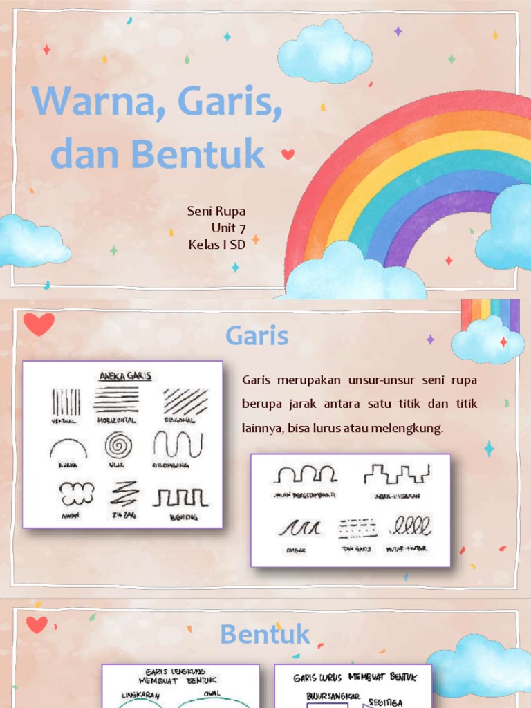 PPT Materi Seni Rupa Kelas 1 | PDF