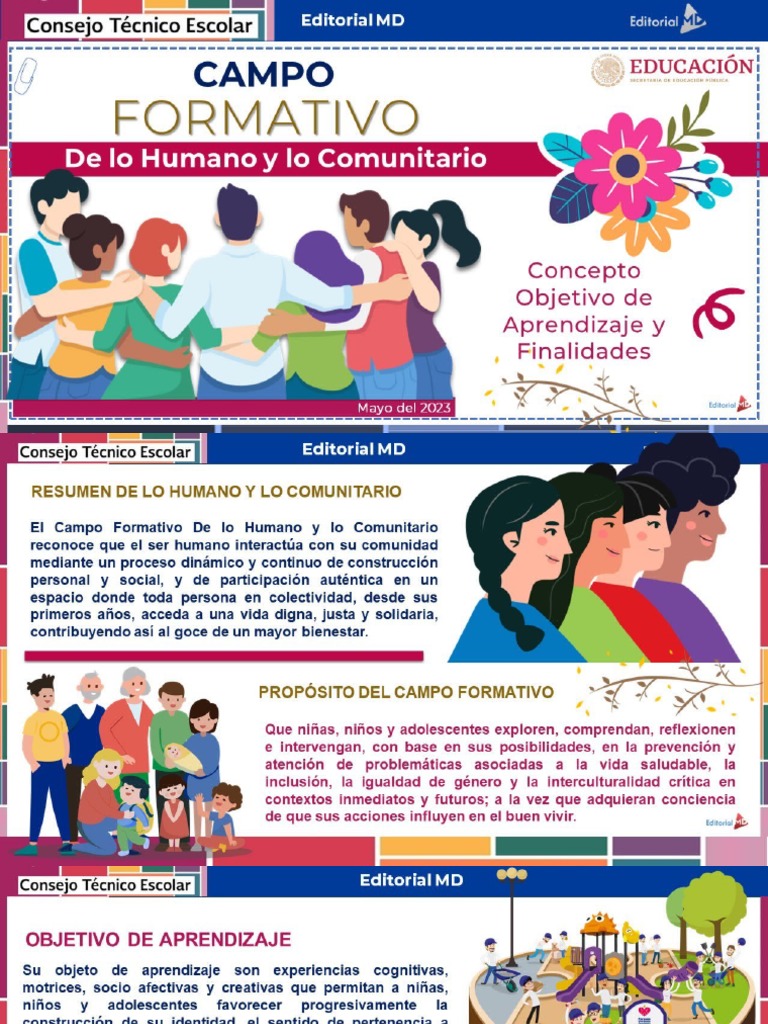 Campos Formativo (De Lo Humano y Lo Comunitario) | PDF
