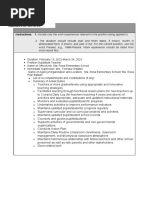 Experience Work Sheet Sample | PDF | Classroom | Teachers