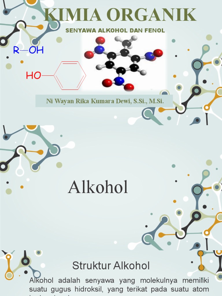 Alkohol Dan Fenol Kimia Organik Farmasi | PDF