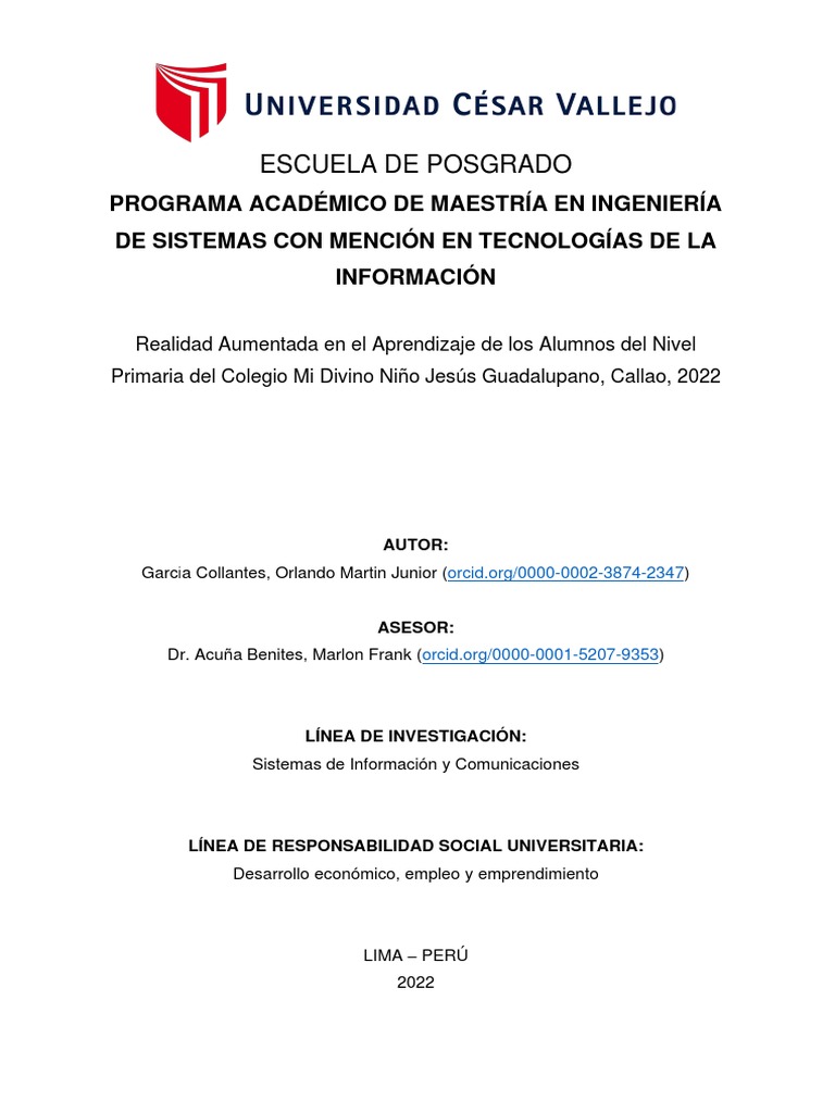 Garcia COMJ-SD | PDF | Enseñando | Realidad aumentada