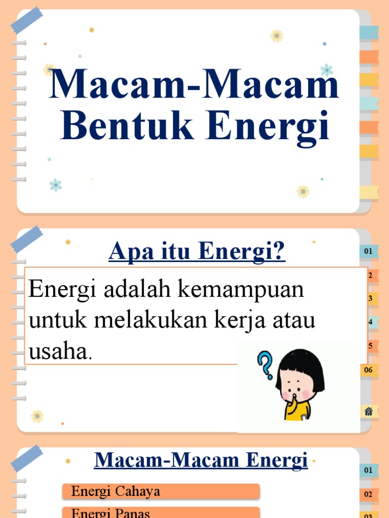 Macam-Macam Bentuk Energi | PDF
