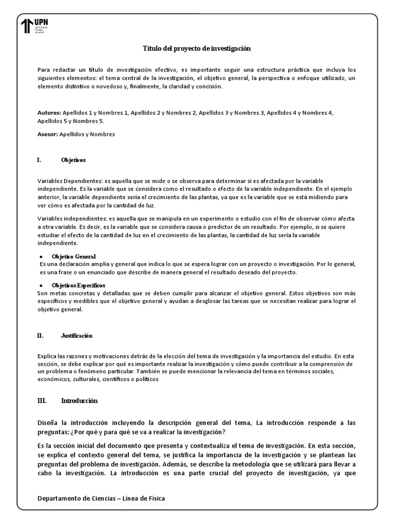 Formato Proyecto 2do Avance | PDF | Teoría | Paradigma