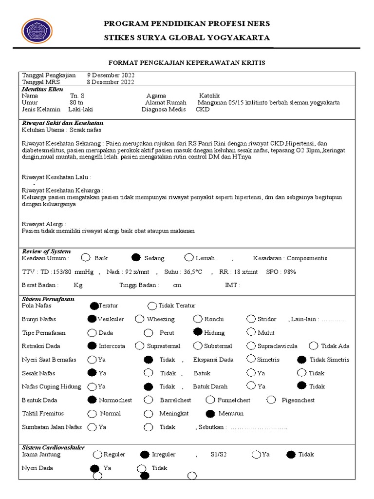 Askep Icu Ke 2 | PDF