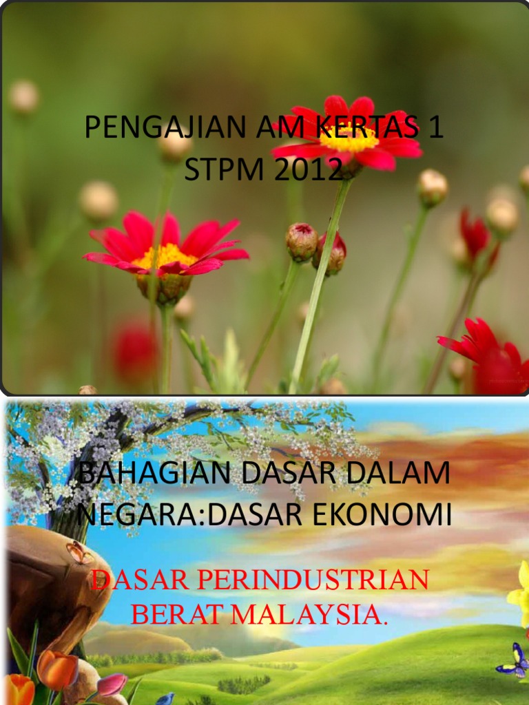 Dasar Perindustrian Malaysia | PDF