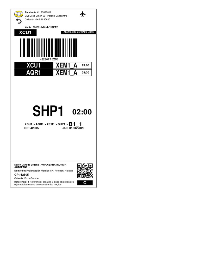 Shipment Labels 230521221240 | PDF