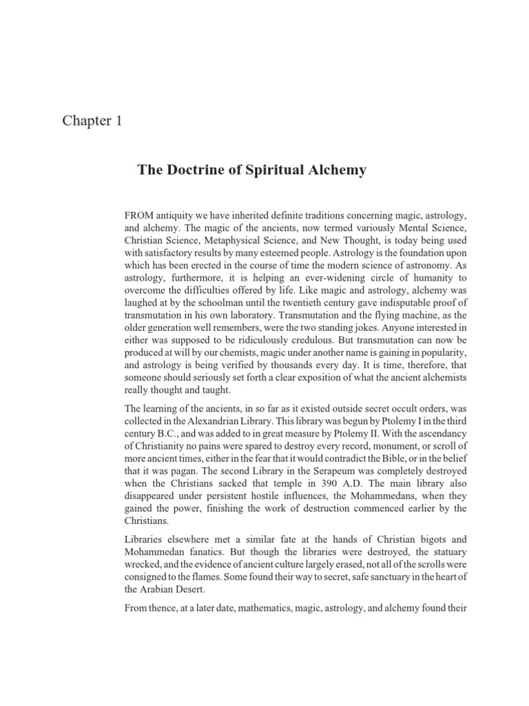 Book 03 Spiritual Alchemy | PDF | Alchemy | Plane (Esotericism)