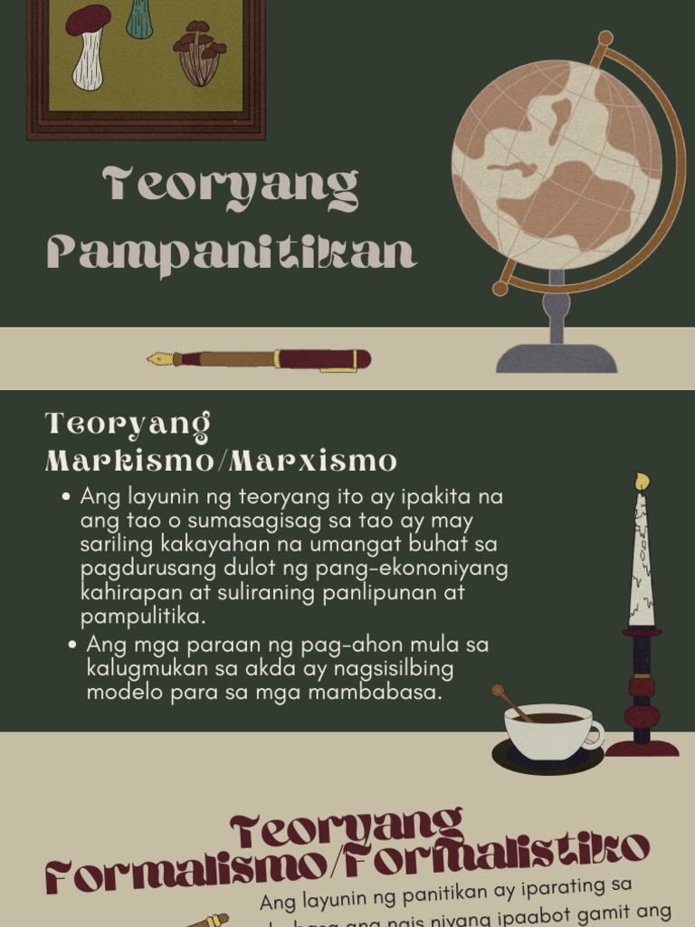 Teoryang Pampanitikan Handout 2 Teoryang Pampanitikan | PPT