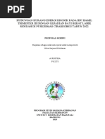 Contoh Mini Proposal Skripsi Kebidanan | PDF