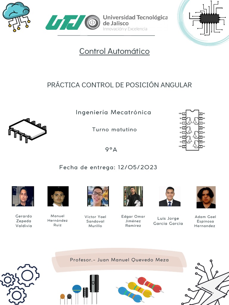 Práctica Control de Velocidad Angular de Motor de DC | PDF | Arduino | Microcontrolador