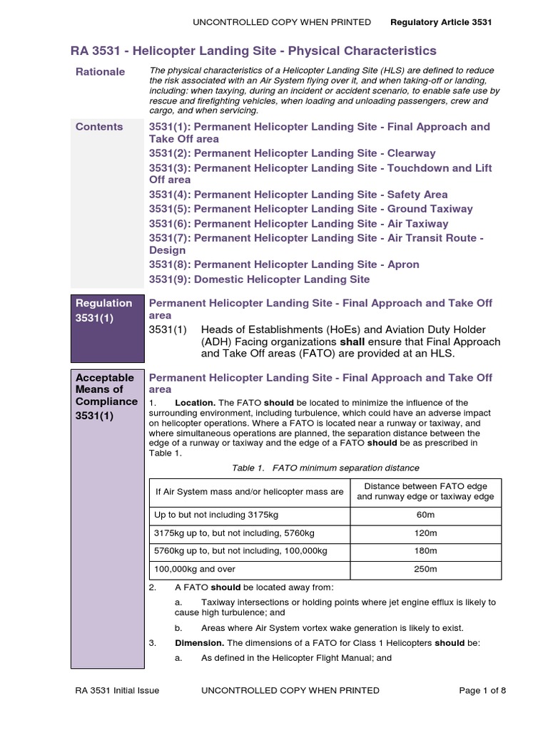 RA3531 Initial Issue | PDF | Helicopter | Structural Engineering