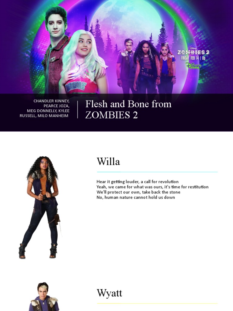 Flesh and Bone From Zombies 2!!! | PDF