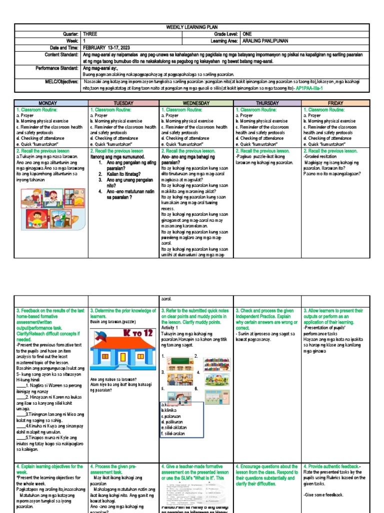 WLP AP Q3 W1 - Feb.13 172023 | PDF