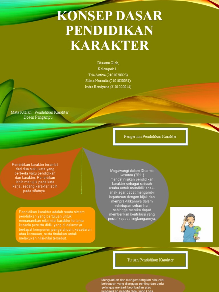 Pendidikan Karakter (Kel 1) | PDF